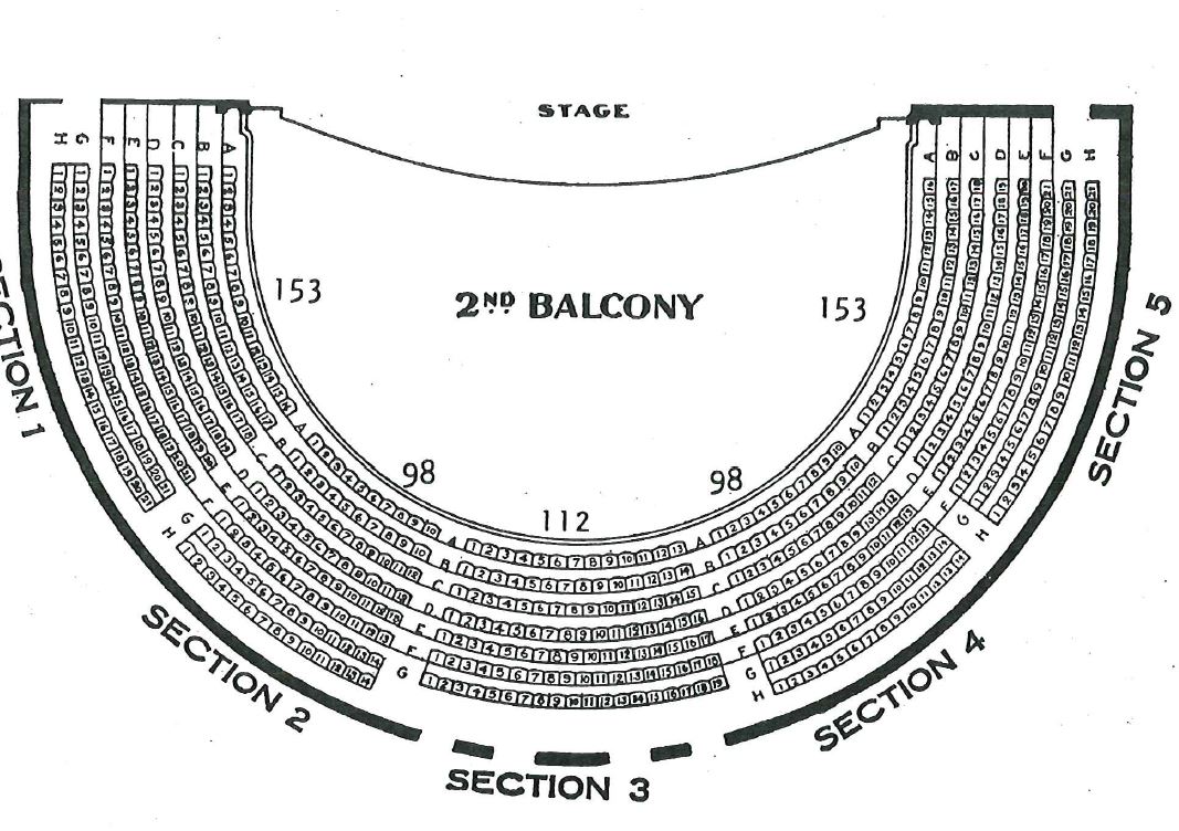 Carnegie Music Hall Seating Chart – Three Rivers Young Peoples Orchestras
