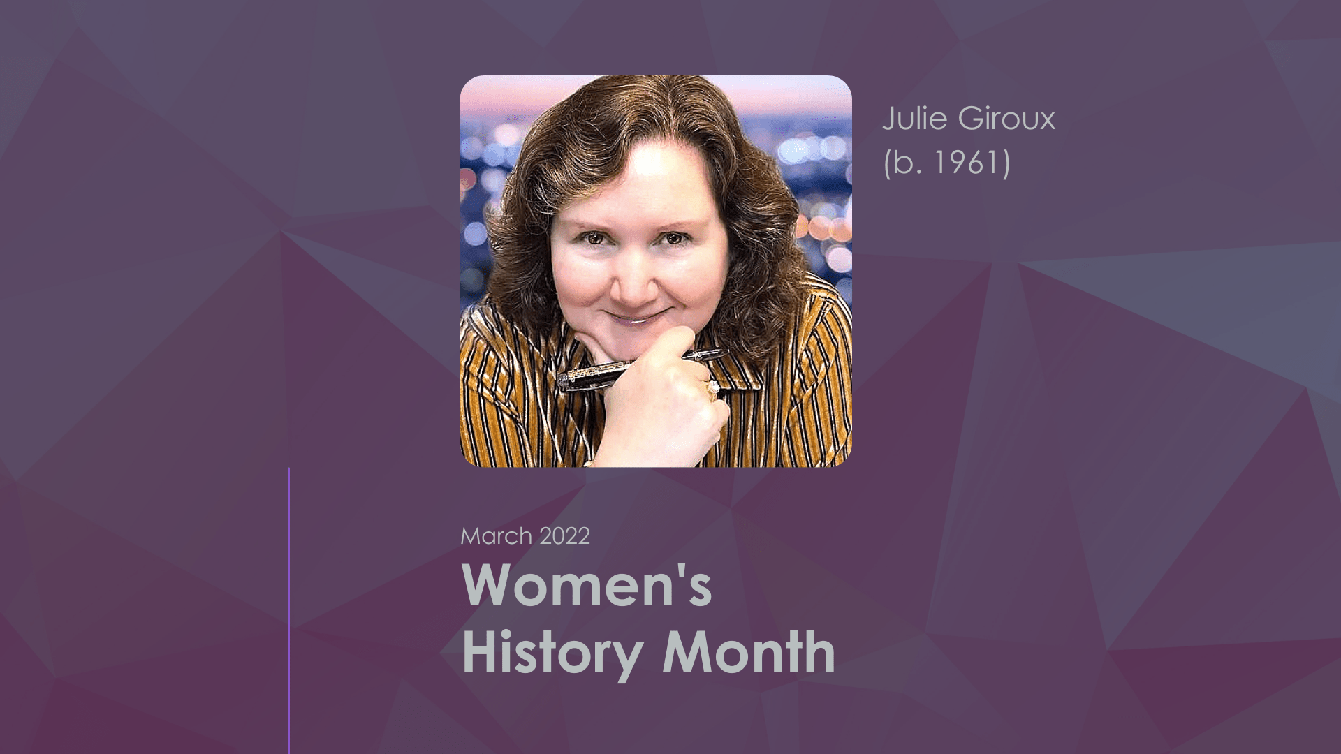 Female Composer Spotlight: Julie Giroux – Three Rivers Young Peoples ...