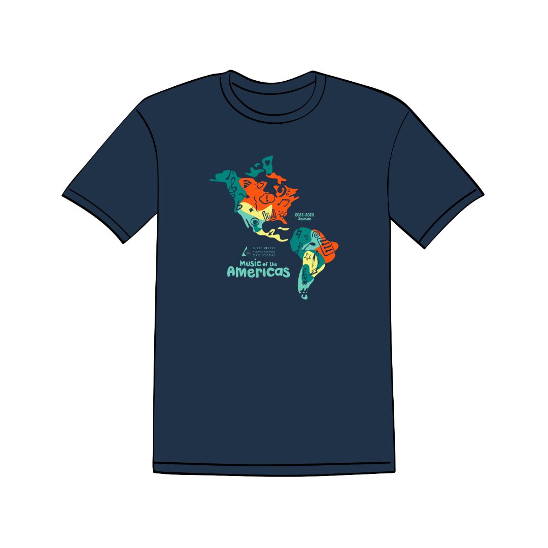 TRYPO Official 2022-23 Season T-Shirt “Music of the Americas” – Three ...