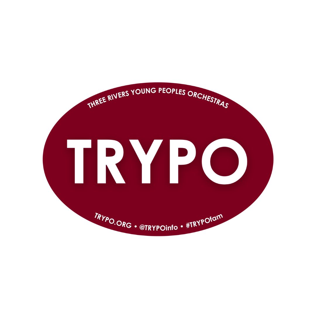 TRYPO Logo Decal – Three Rivers Young Peoples Orchestras